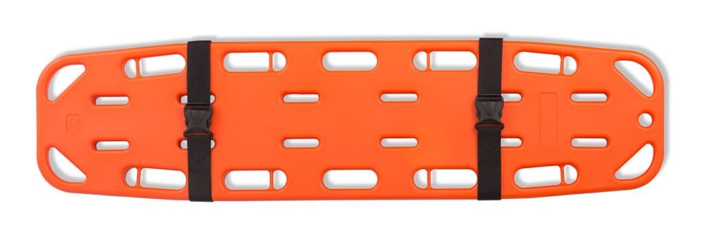 Spine Board for Child Orange color for emergency use, | UAE | Vcare Mart